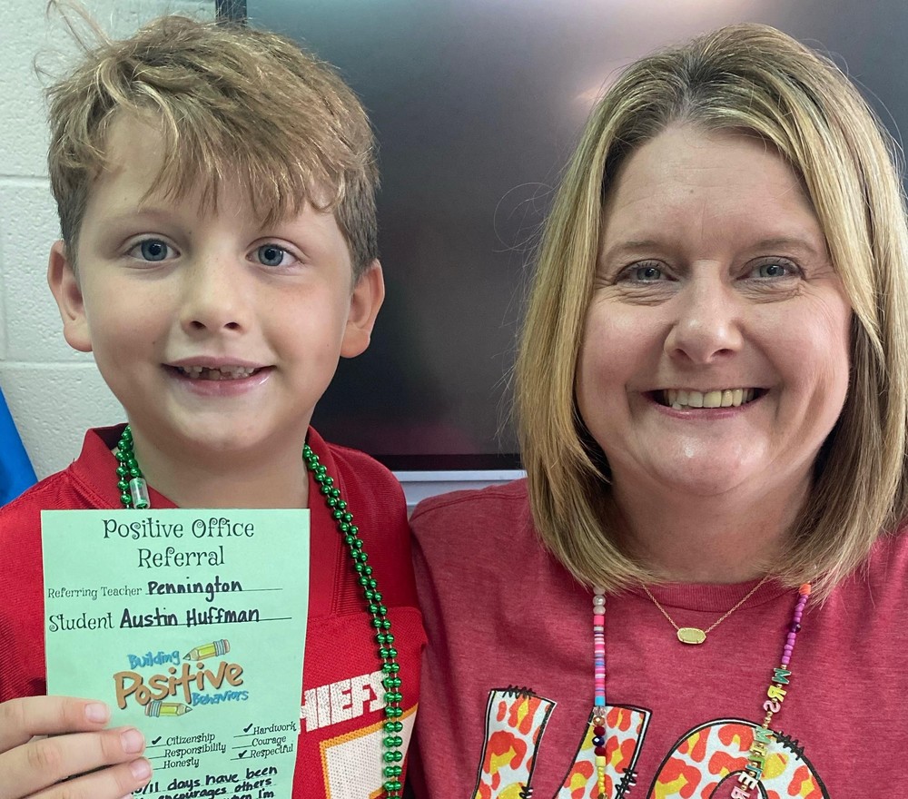 Celebrating with Principal Miller | Raymore Elementary School