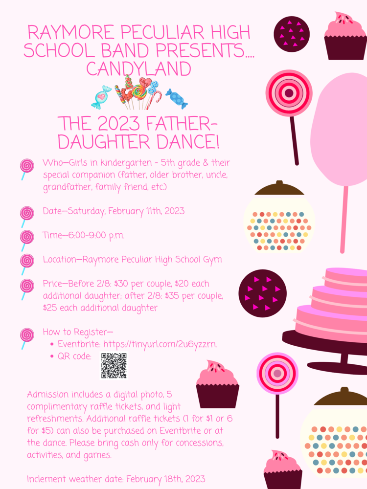 Father Daughter Dance Is Feb 11 RAYMORE PECULIAR SCHOOL DISTRICT Father Daughter Dance Is Feb 11 RAYMORE PECULIAR SCHOOL DISTRICT