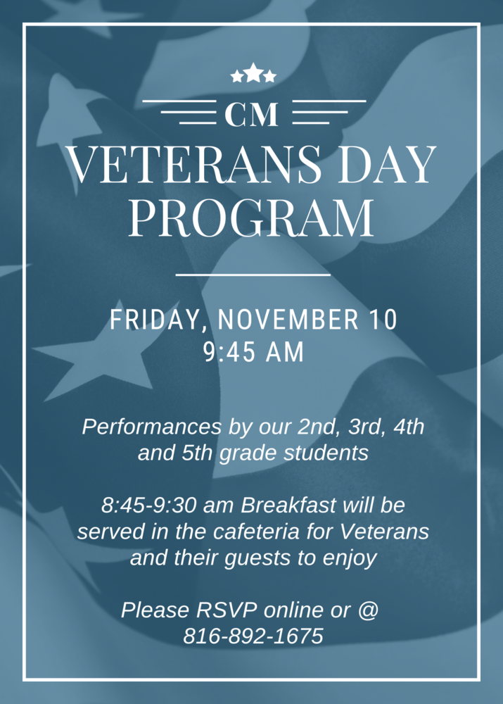 Veterans Day Program | Creekmoor Elementary School