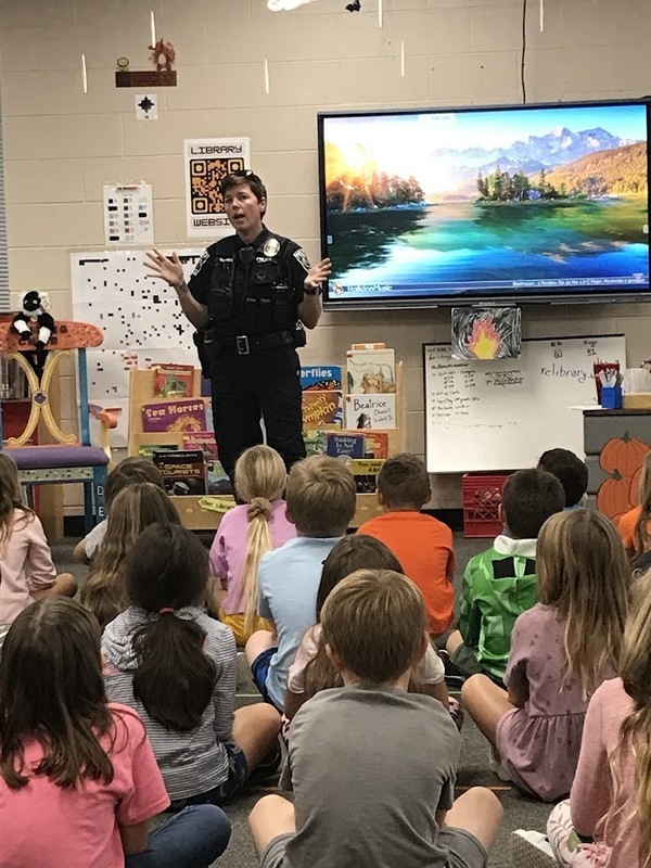 SMFD Fire Marshal / School SRO Visits with 1st & 2nd Graders | Raymore ...